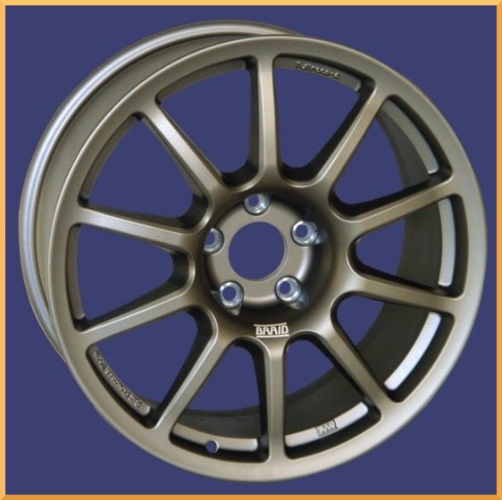 FULLRACE A 8"X18" IN ANTHRACITE COLOR – BRAID Wheels USA